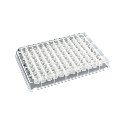 Non-Sterile 2.2mL 96-Well Deep Well Plate with V-Conical Bottom and ...
