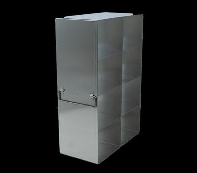 Stainless Steel Freezer Rack for 3.75" High Standard Boxes Two Deep By ...