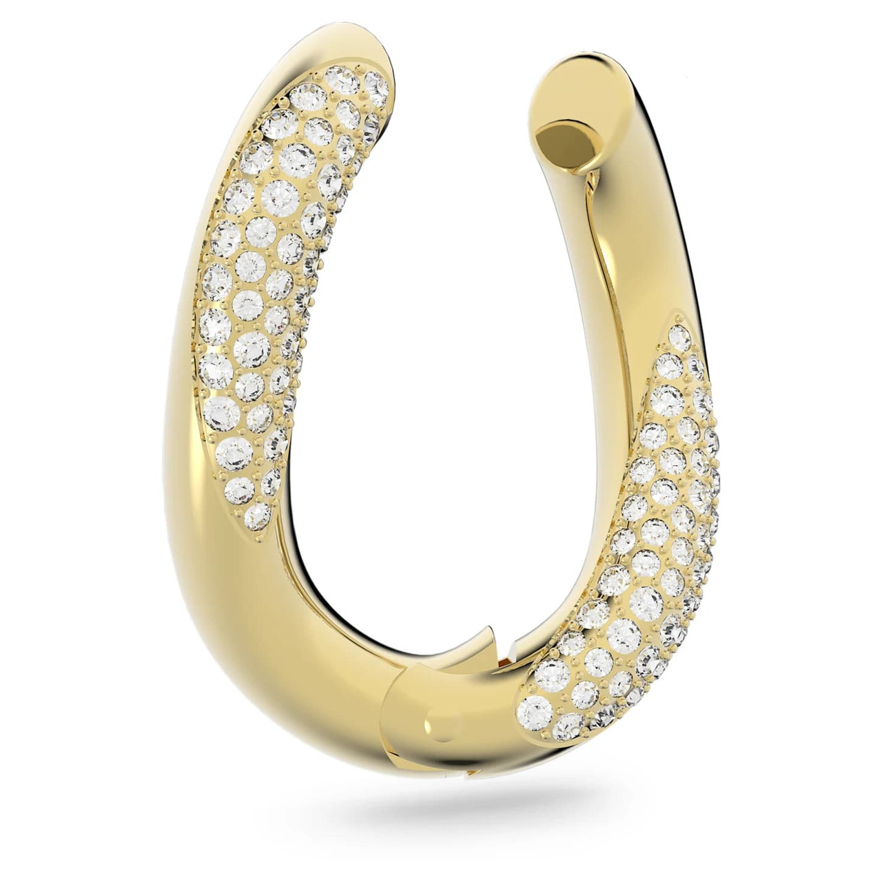 Swarovski Dextera Ear Cuff, Single, Asymmetrical, Set (3), White, Mixed ...