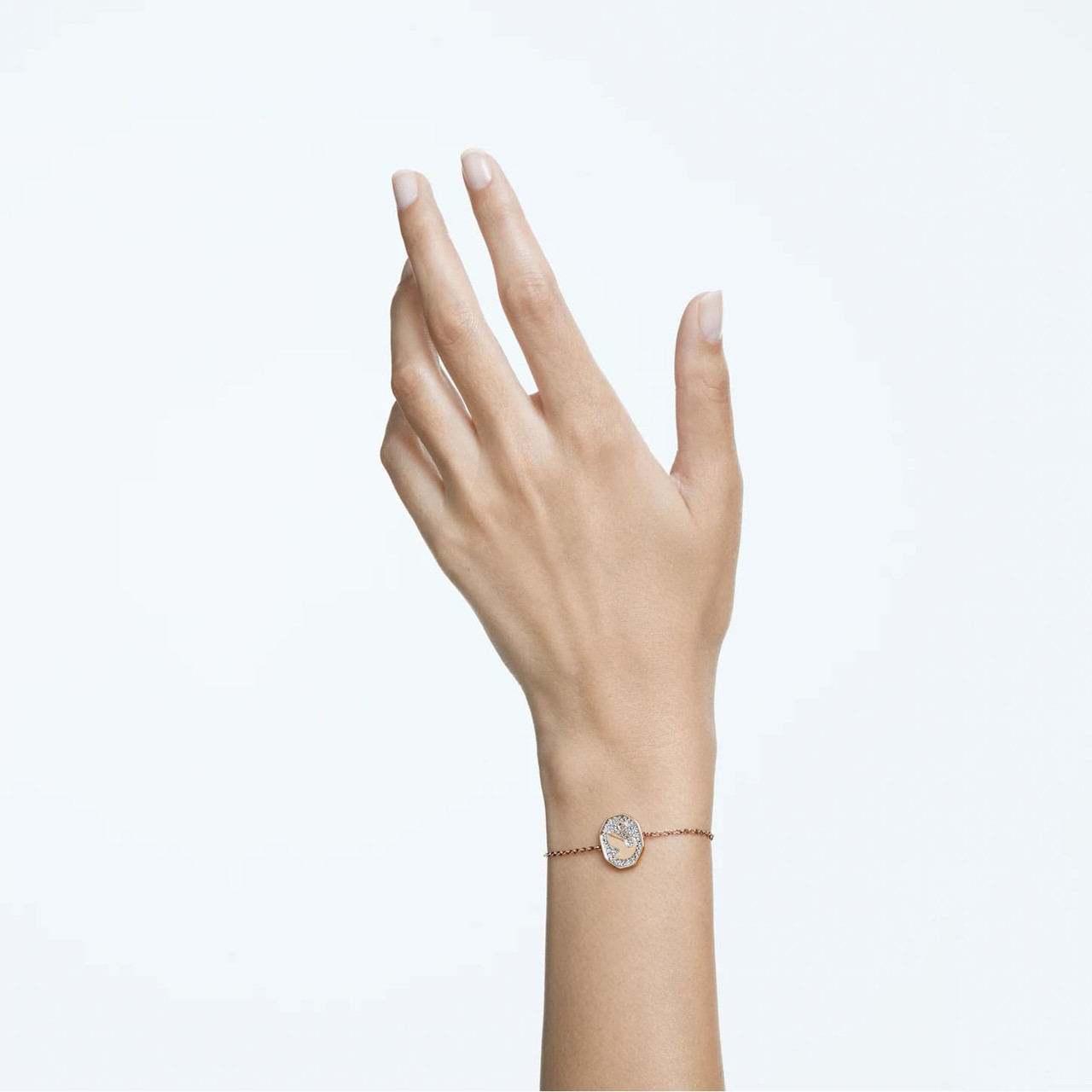 Swarovski Signum Bracelet, Swan, White, Rose-Gold Tone Plated 5621107 ... Swarovski Signum Bracelet, Swan, White, Rose-Gold Tone Plated 5621107 ...
