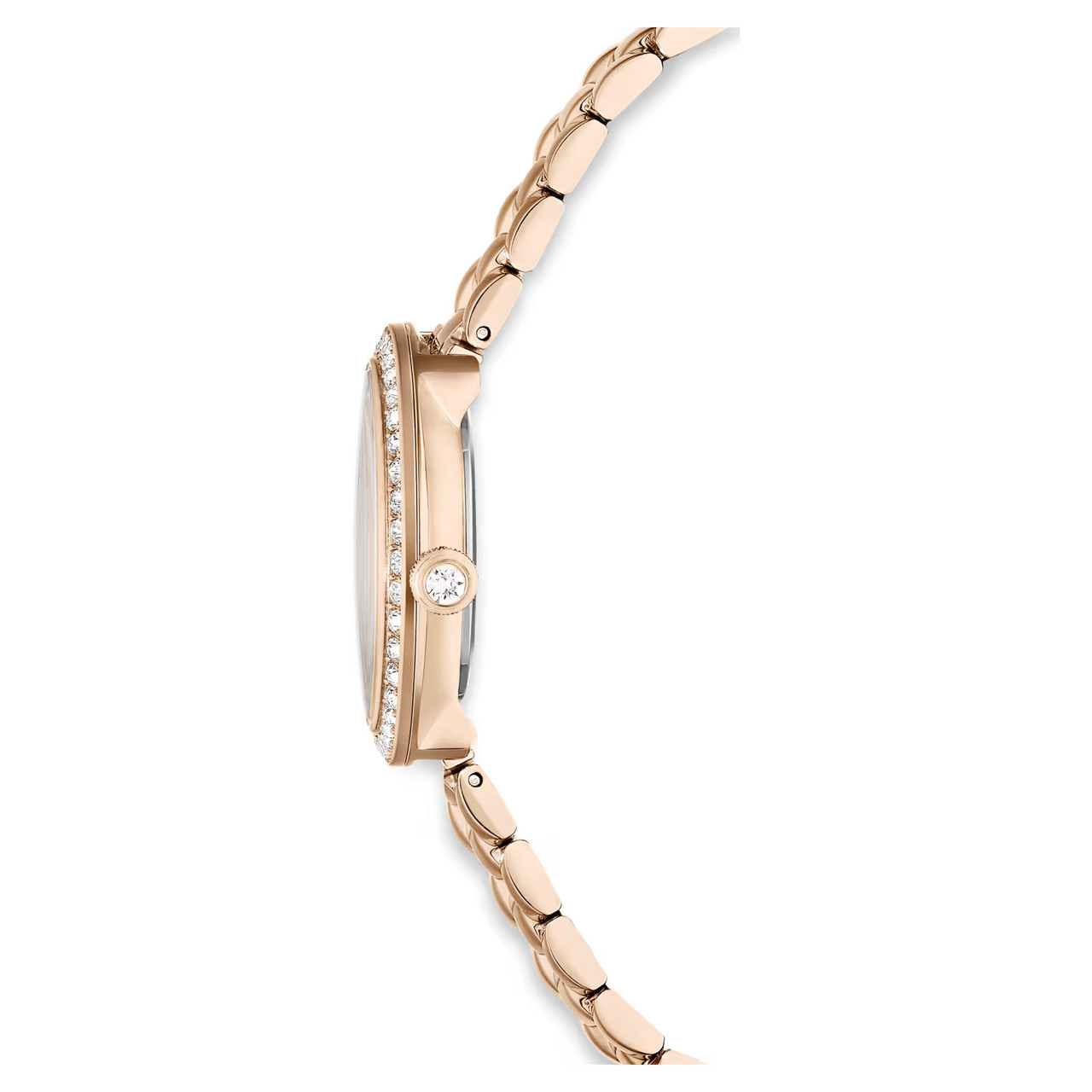 Certa Watch, Swiss Made, Metal Bracelet, Gold Tone, Champagne Gold-Tone ...