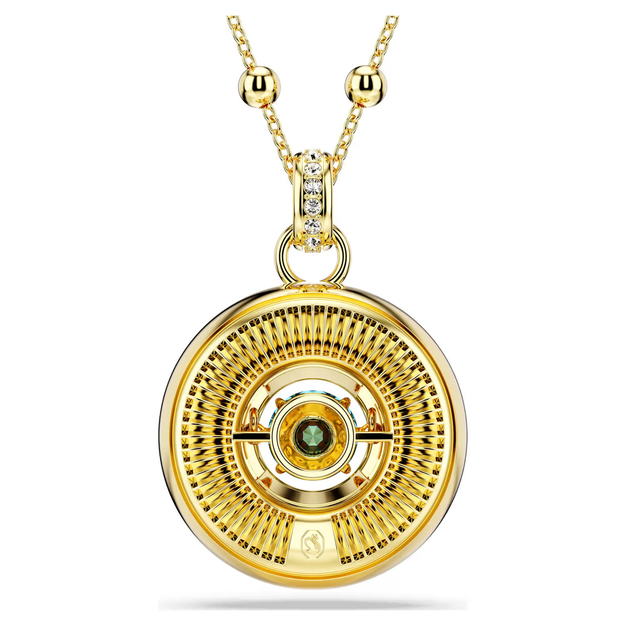 Swarovski symbolic evil eye pendant store