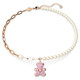 Teddy Pendant, Bear, Pink, Rose Gold-Tone Plated 5669166 | Swarovski ...