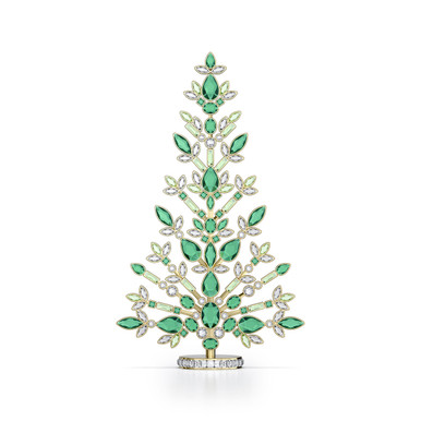 Gema Holiday Tree, Green, 5691040 | Swarovski - Four Seasons Jewelry