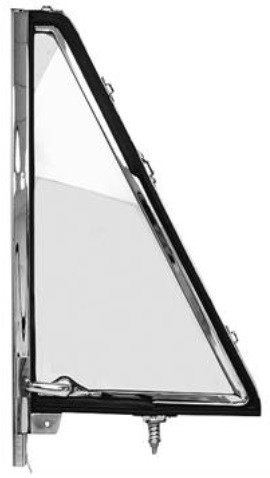 1966-77 Bronco Clear Glass Vent Window Assembly LH - Southwest Classics