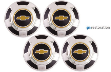 Polished Anodized Aluminum Hubcaps Fits 1976-87 Chevy 1/2 Ton 2WD ...