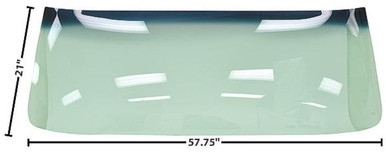 1967 - 1972 Chevy Truck | Tinted Windshield w/ Shade