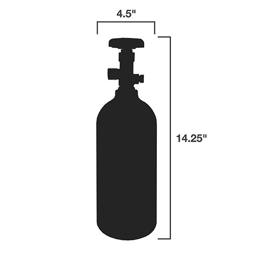 CO2 Tank, 2.5 lbs | UBC Group Canada