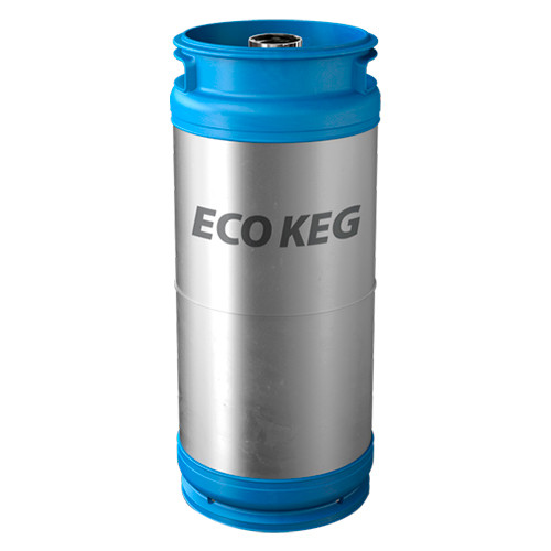 Stainless-steel keg Schaefer ECO, with D type Micromatic fitting, 20L ...