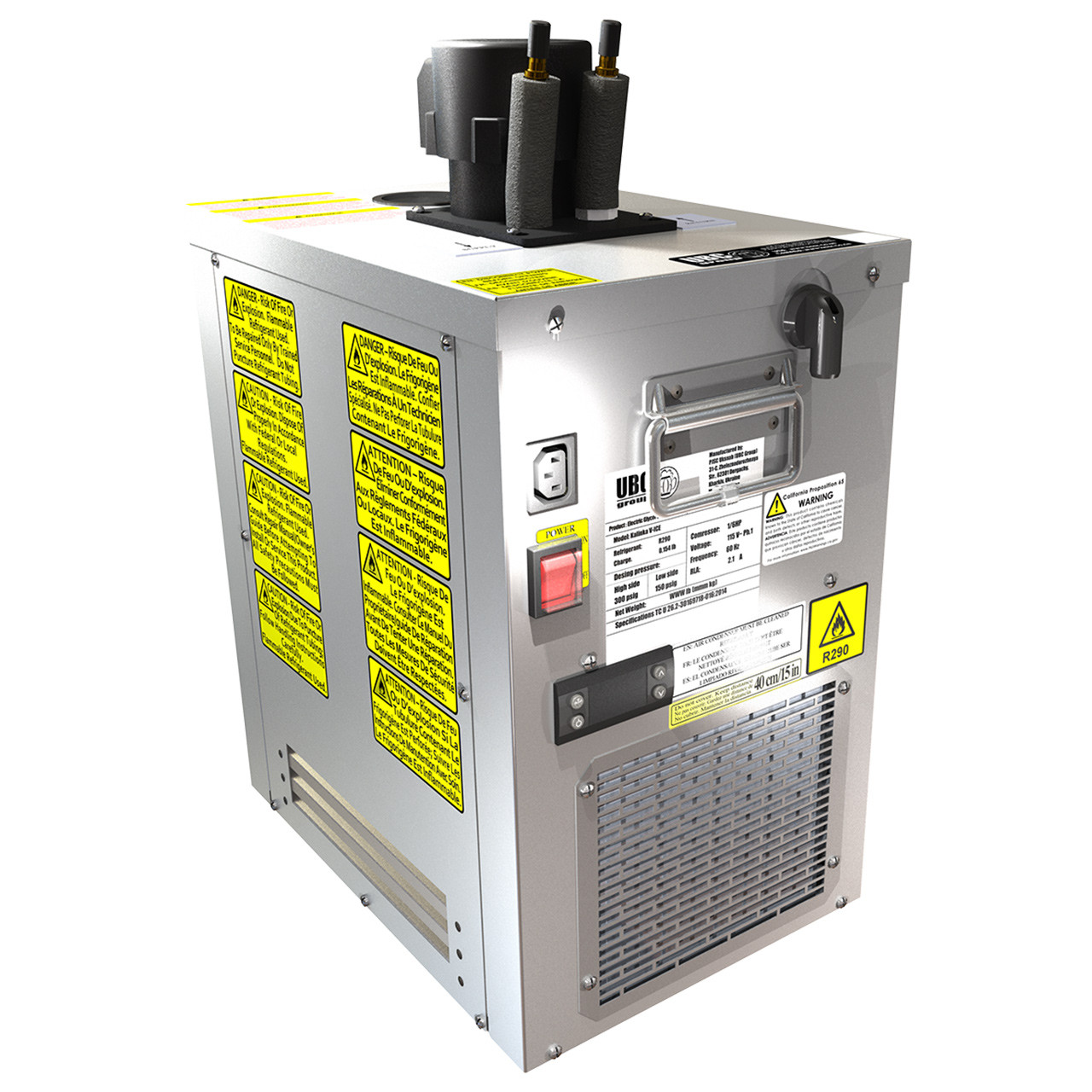 Glycol Power Pack, ChillPro 1150V (1,150 BTU/Hr), Agitator Pump, R290 ...
