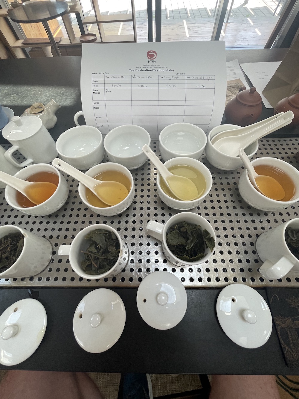 Tea Cupping - J-TEA INTERNATIONAL LLC