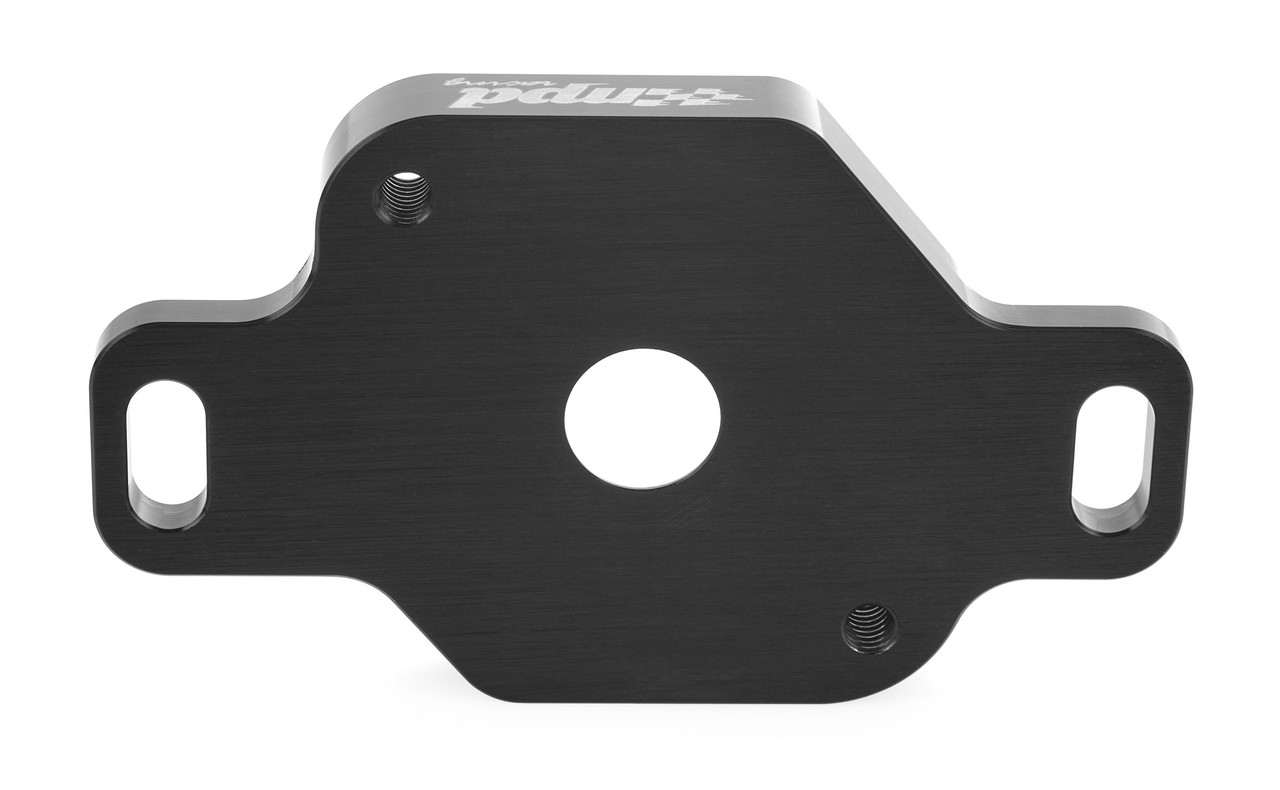 Power Steering Adapter, Clean Seal, Aluminum, Black Anodized, Sprint ...