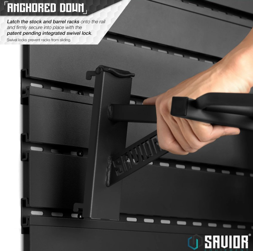 Savior Wall Rack System - Rifle Wall Rack