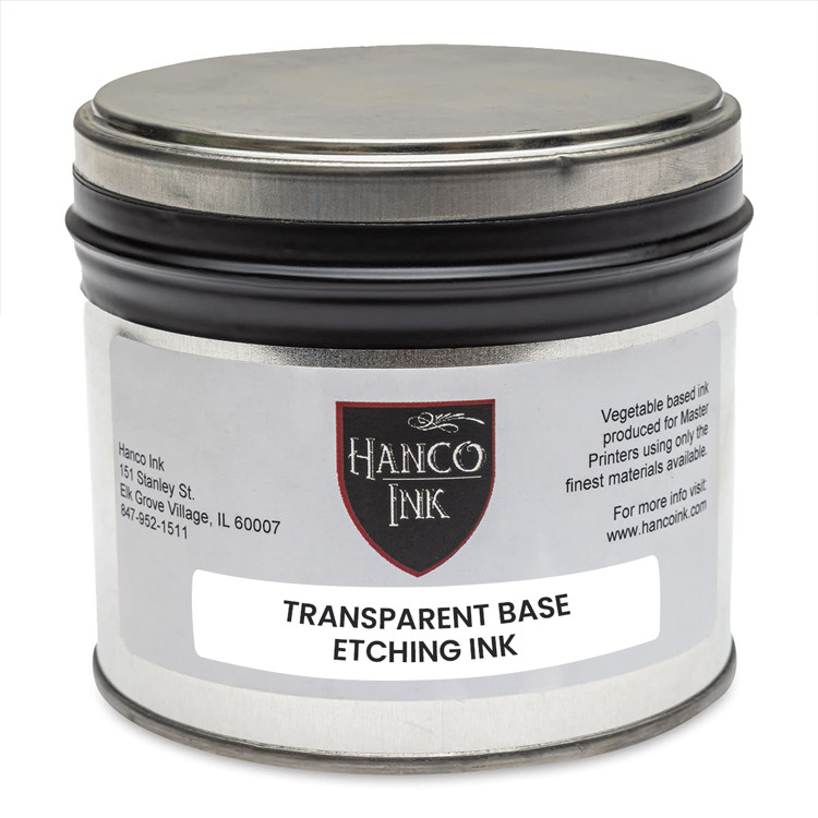 Hanco Etching Ink: Transparent Base (1lb Can) - Conrad Press