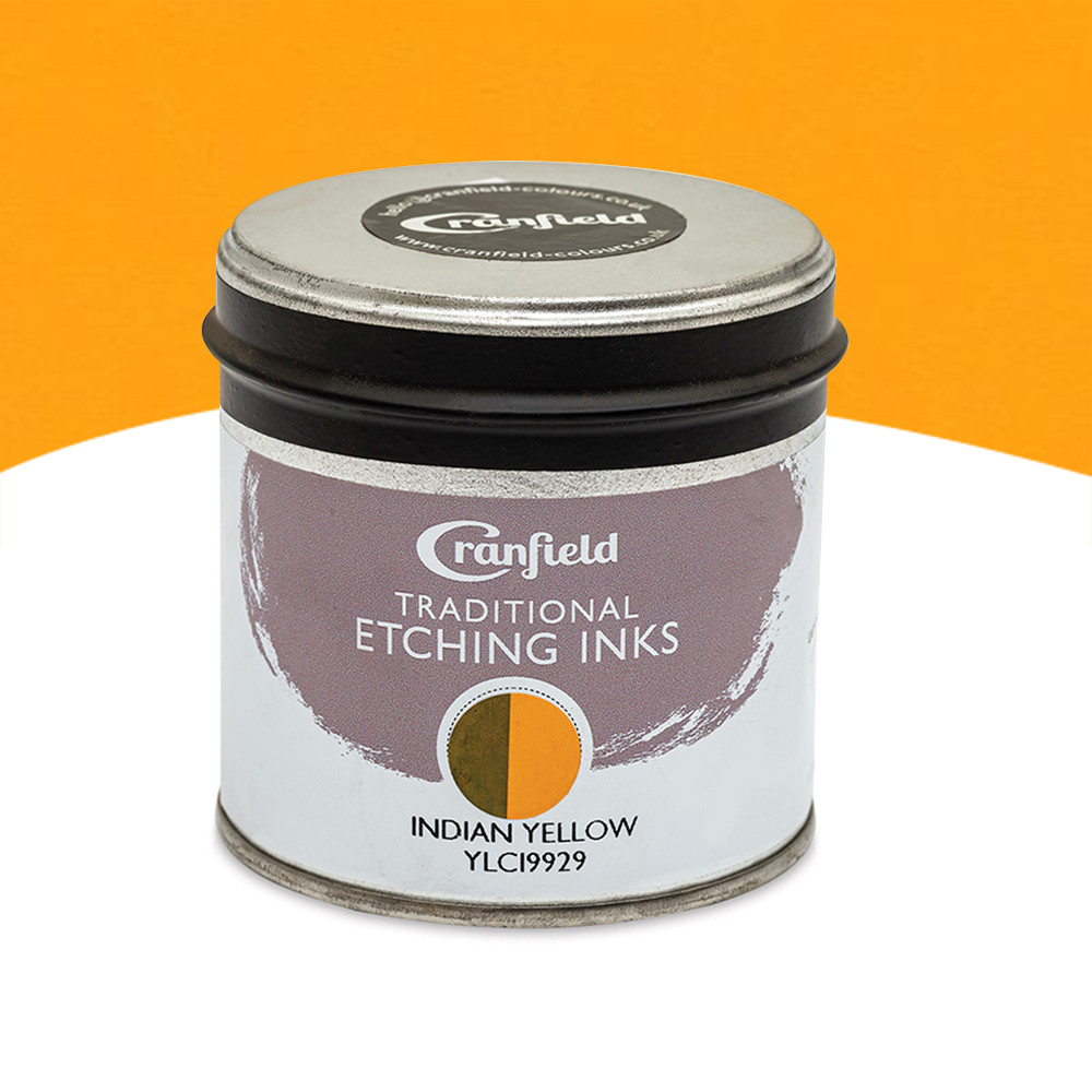 Cranfield Traditional Etching Ink: Indian Yellow - Conrad Press