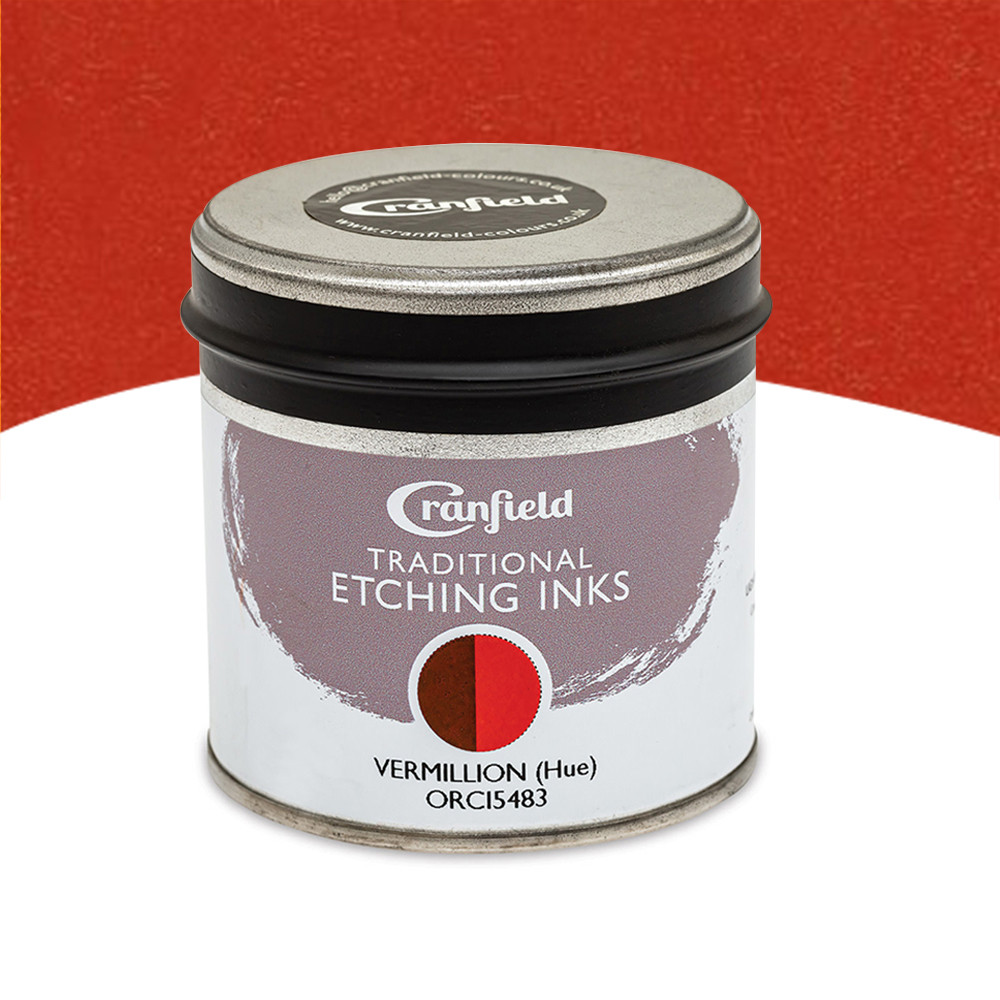 Cranfield Traditional Etching Ink: Vermillion Hue - Conrad Press