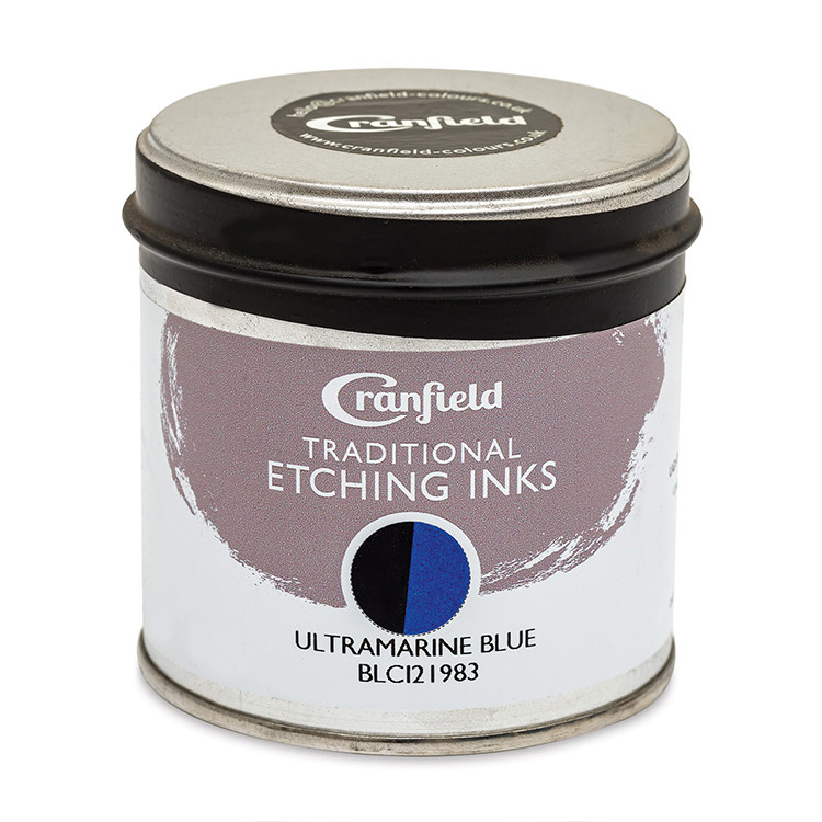 Cranfield Traditional Etching Ink: Ultramarine Blue - Conrad Press