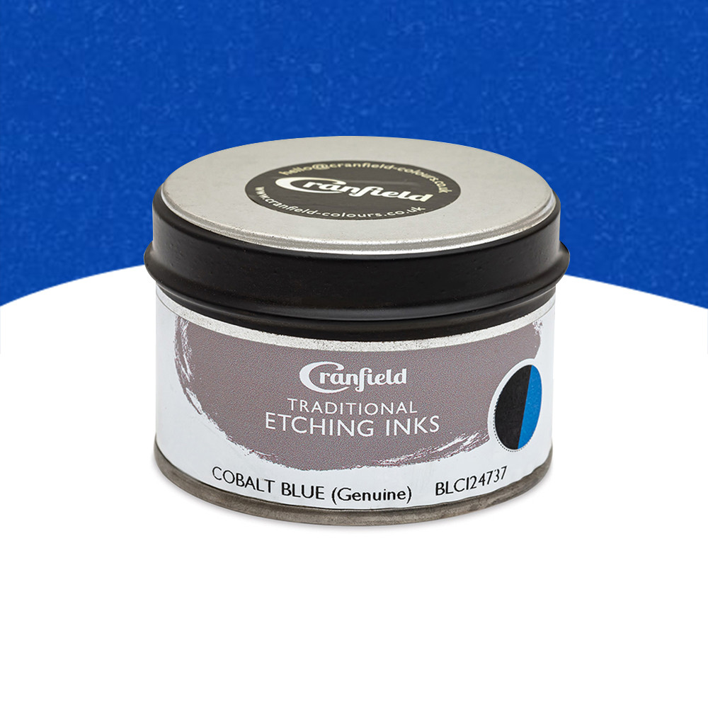 Cranfield Traditional Etching Ink: Cobalt Blue Genuine - Conrad Press