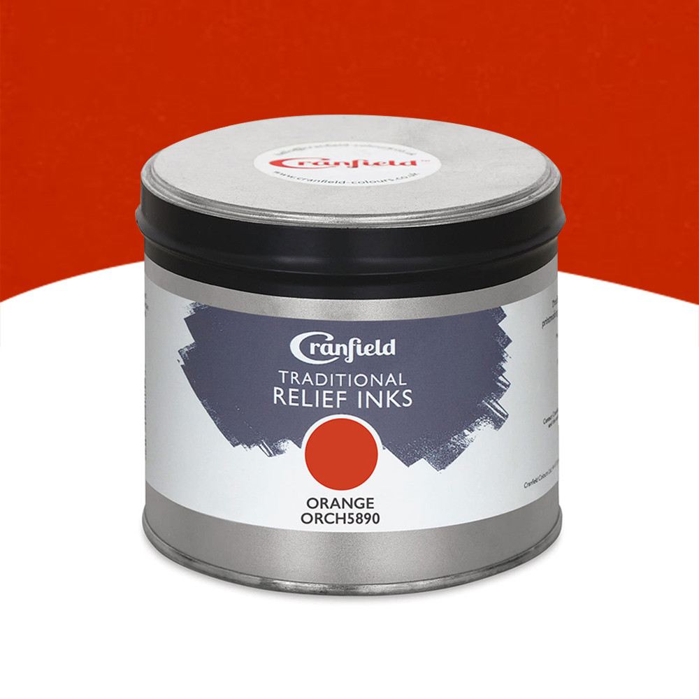 Cranfield Traditional Relief Ink: Orange - Conrad Press