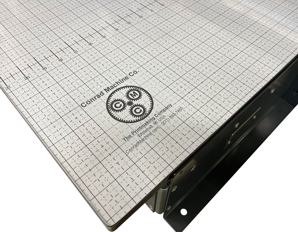 Conrad E-48 Floor Model Press Registration Grid (48" x 72") - Conrad Press