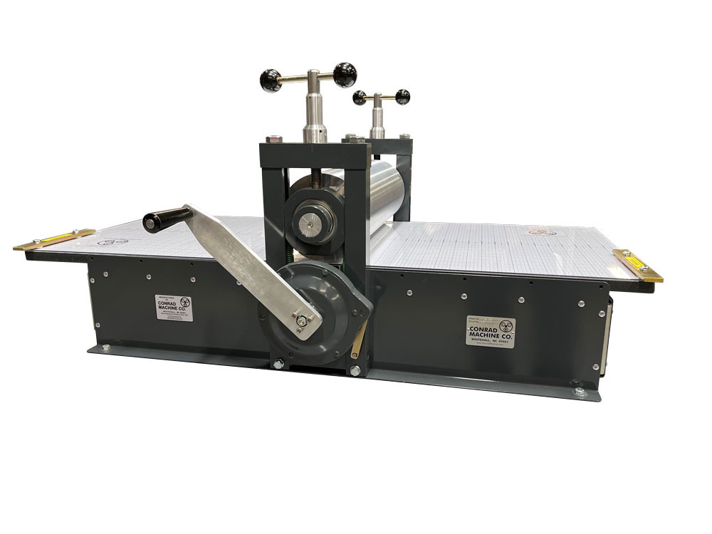 Conrad E-18 Tabletop Etching Press (18" x 44") - Conrad Press