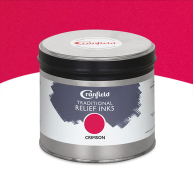 Cranfield Traditional Relief Ink: Crimson - Conrad Press