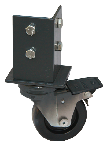 Charles Brand 12" Table Top Press Stand (w/ caster wheels) - Conrad Press
