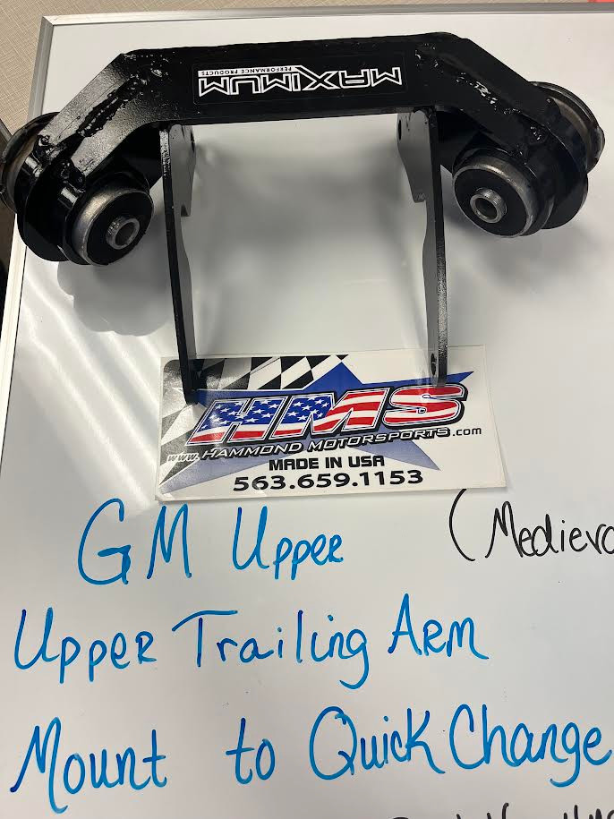 GM Metric Upper Trailing Arm Mounts to QC (MEDIEVAL) - Hammond Motorsports