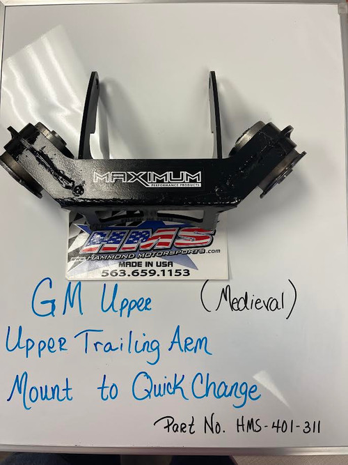 GM Metric Upper Trailing Arm Mounts to QC (MEDIEVAL) - Hammond Motorsports