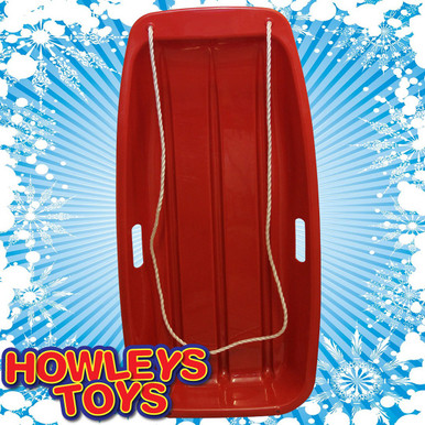 Snow Speeder Plastic Sled - Red - Lazy Tub Hot Tubs & Spas