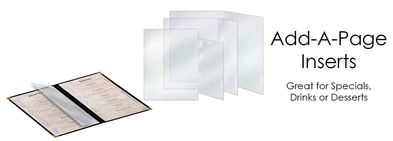 Add-A-Menu-Page Inserts - DPG - Great Menu Covers