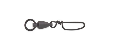 Black Welded Ring w/Coast Lock Snap - 30 LB Test - 3 Pack