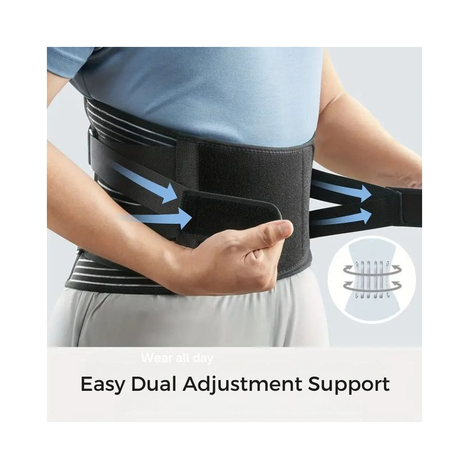 PRO Back Support Brace with Magnets and Heat.
