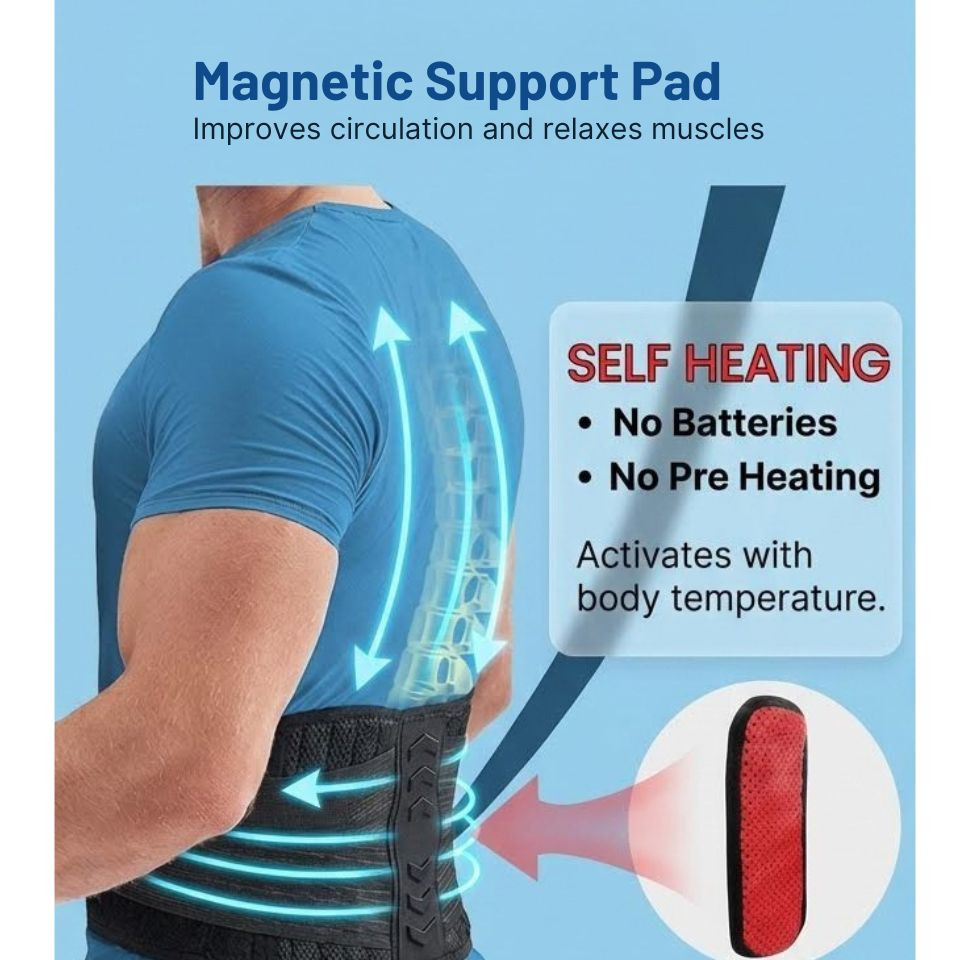 ELITE PRO Back Support Brace: Maximum Support