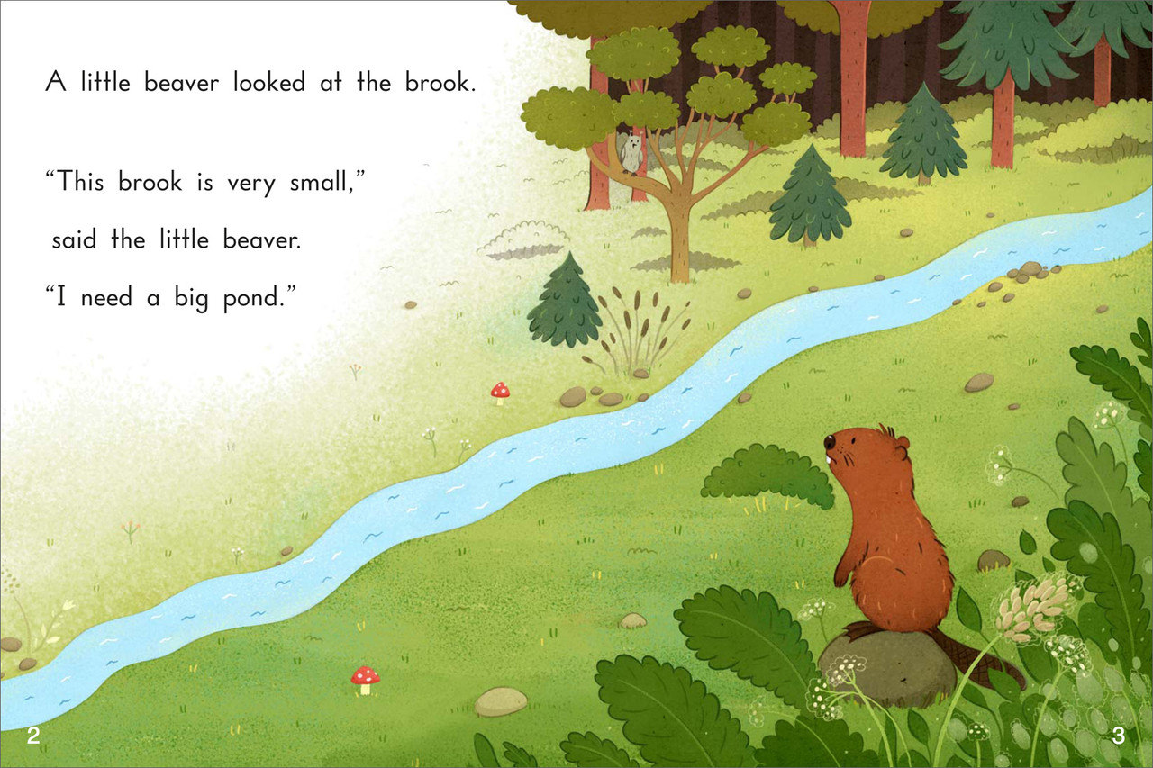 A Little Beaver Makes a Pond - Level E/8 - RR Books