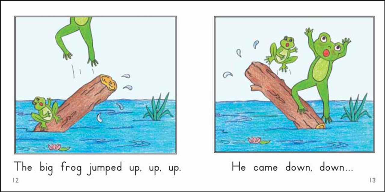 Frogs on a Log - Level D/6 - RR Books