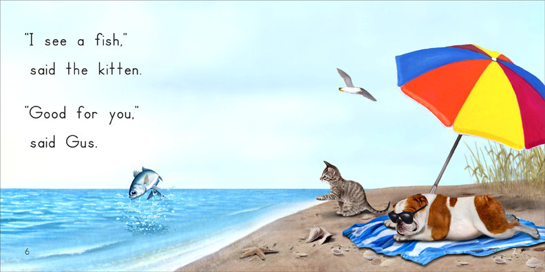 Gus Goes to the Beach - Level C/4 - RR Books