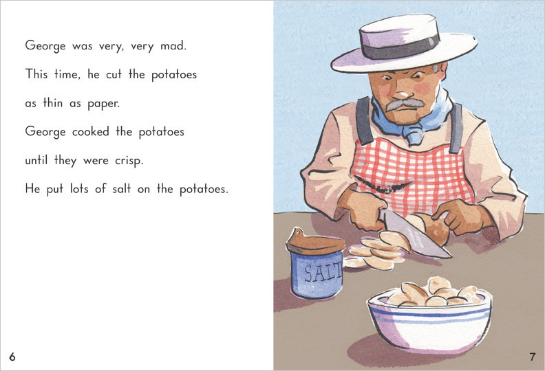 The Story of Potato Chips - Level H/14 - RR Books