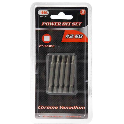 5PCS #2 SQUARE BIT SET CRV - R Ortiz Auto Distributors Inc.