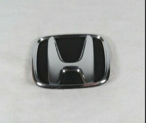 EMBLEM HONDA BLACK 4X3.25 INCH
