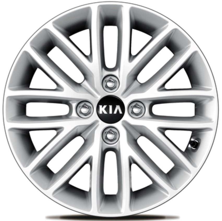 WHEEL KIA RIO 21-22. SIZE 15 4X100 OEM SILVER WITHOUT BOX
