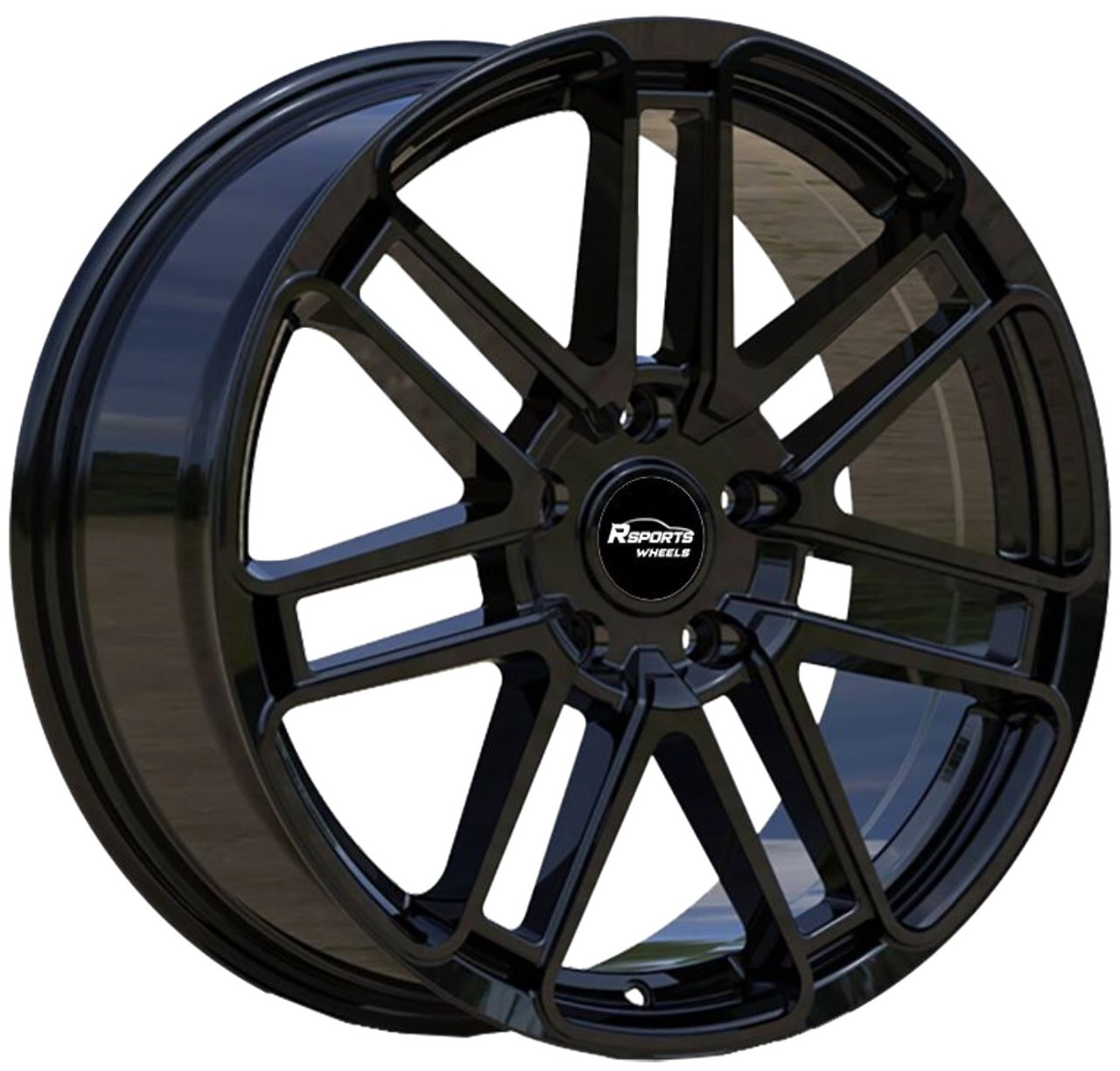 WHEEL TE253 A PEX TYPE 2024 GLOSS BLACK 18X7.5 5X100 CB73.1