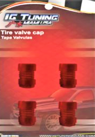 VALVE CAP BLACK PLAIN WITH BLISTER PACK