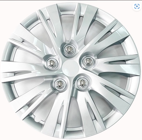 WHEEL COVER 15' SILVER 4PC