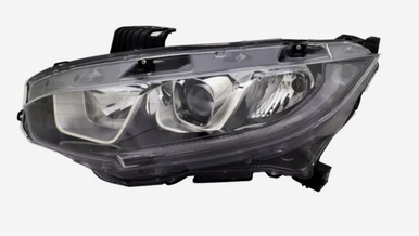 HEAD LAMP CIVIC 16-18 CHROME 2PC