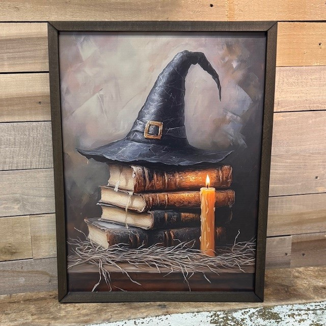 HMK213 Witches Spells Box Frame - JanMichaels Art and Home