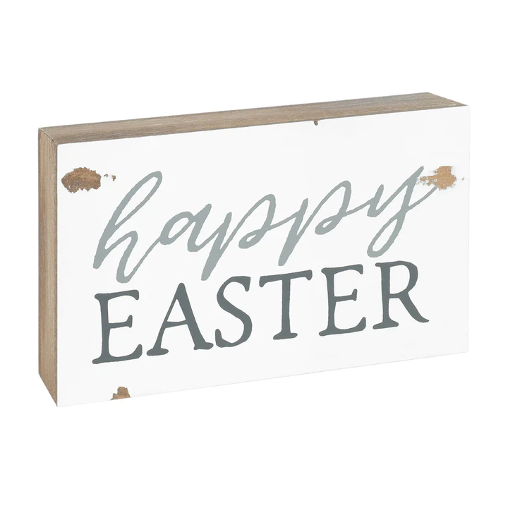 Easter Chippy Block - JanMichaels Art and Home