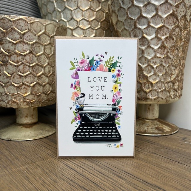ET251A Note for Mom Block - JanMichaels Art and Home