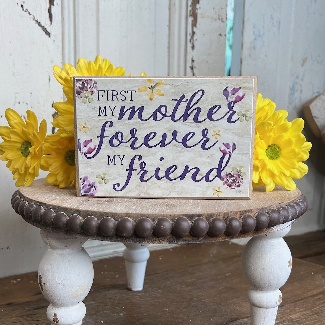 YND346A My Mother Block - JanMichaels Art and Home