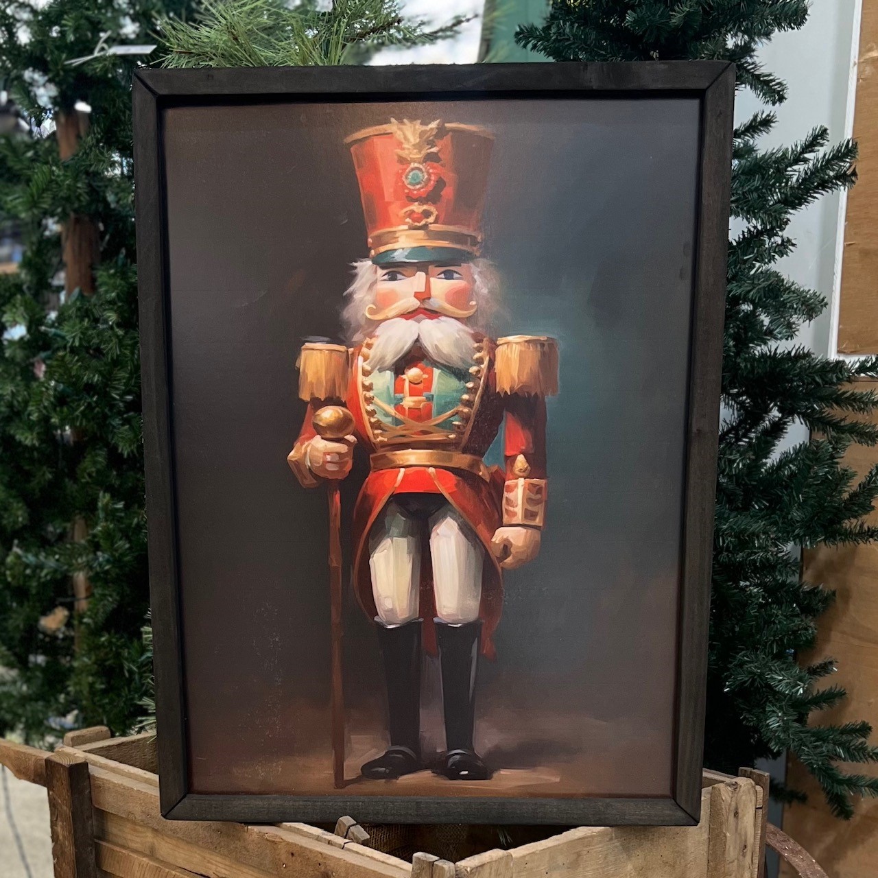 HK404 Winter Warrior Box Frame - JanMichaels Art and Home
